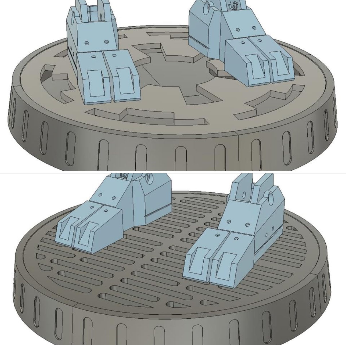 Pit Droid Base! Death Star or Imperial Cog! DIY! Physical Item! Nuts a ...