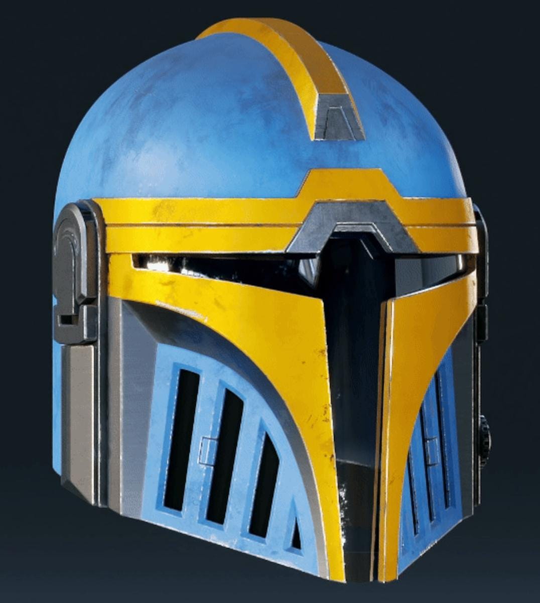 Aran Tal's Mandalorian Helmet! DIY! Physical Item! Cosplay, Costume, H ...