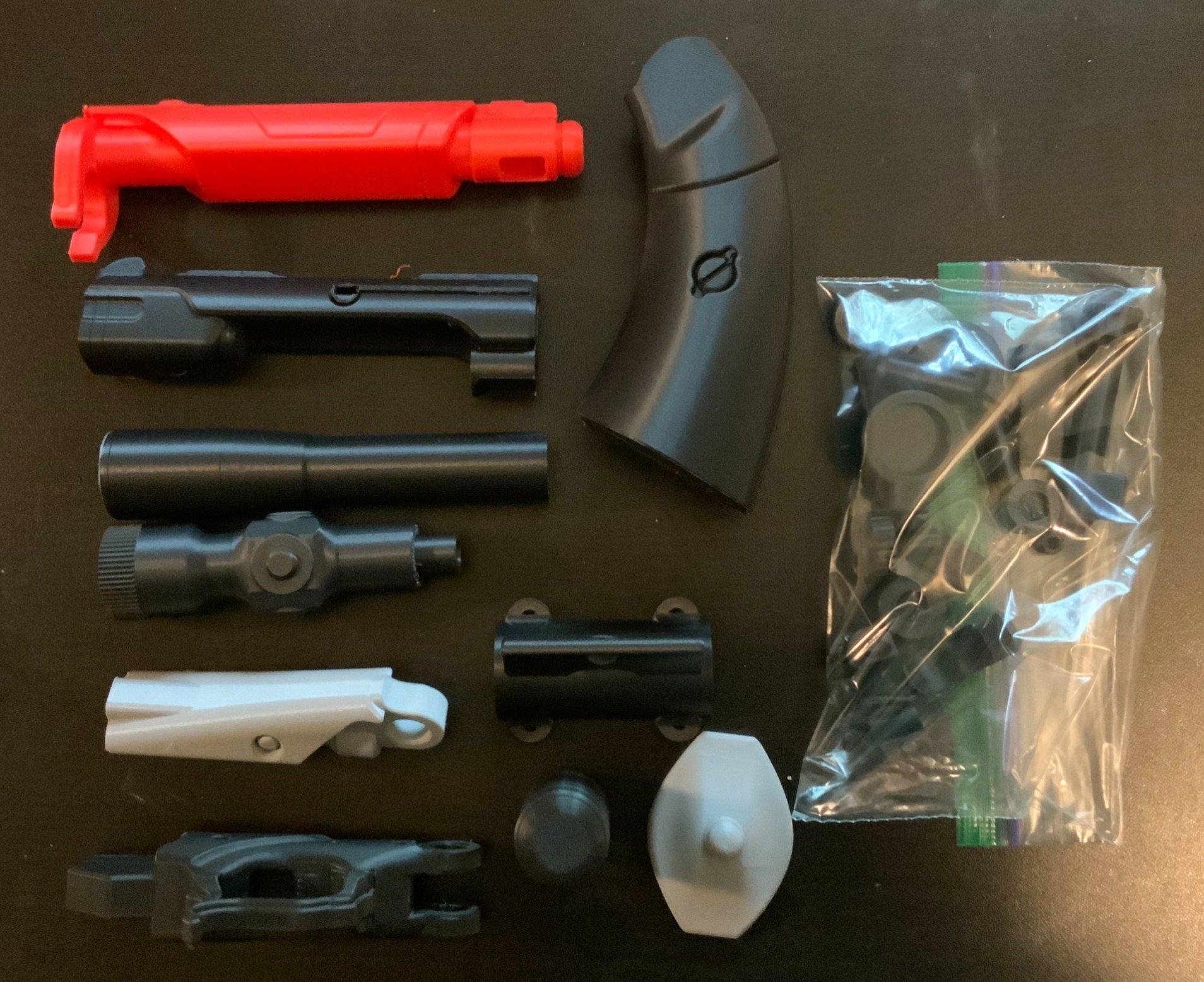 Custom Westar 88 Blaster Pistol Prop! Physical Item! Model Kit! DIY ...